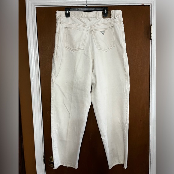 Guess | Jeans | Vintage Mens Guess White Button Fly Made In The Usa 8s ...
